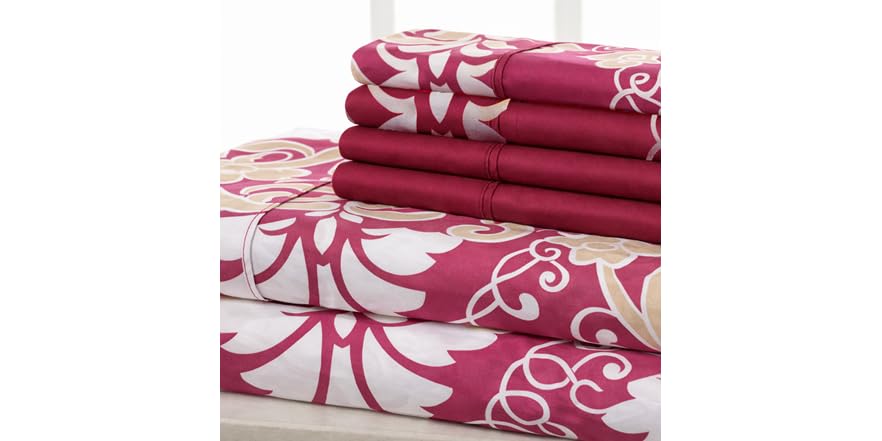 Spirit Linen 6pc Traditional Sheet Set