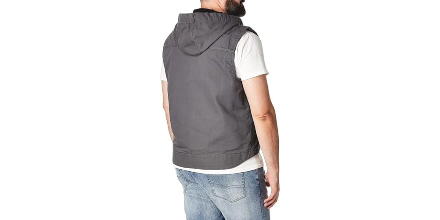 Carhartt Men's Relaxed Fleece-Lined Hooded Vest
