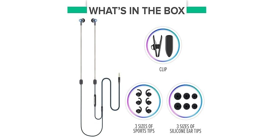 DefenderShield Air Tube Stereo Earbuds