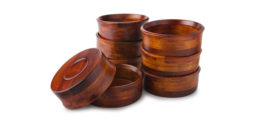 13" Salad Bowl, 8 Bowls & Servers