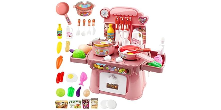 Pretend Cooking Dinnerware Play Set