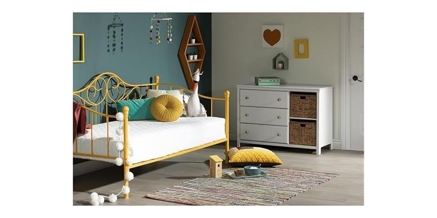 Balka Twin Metal Daybed with Metal Slats