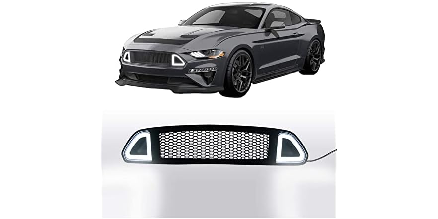 Front Grille Ford Mustang LED DRL Light