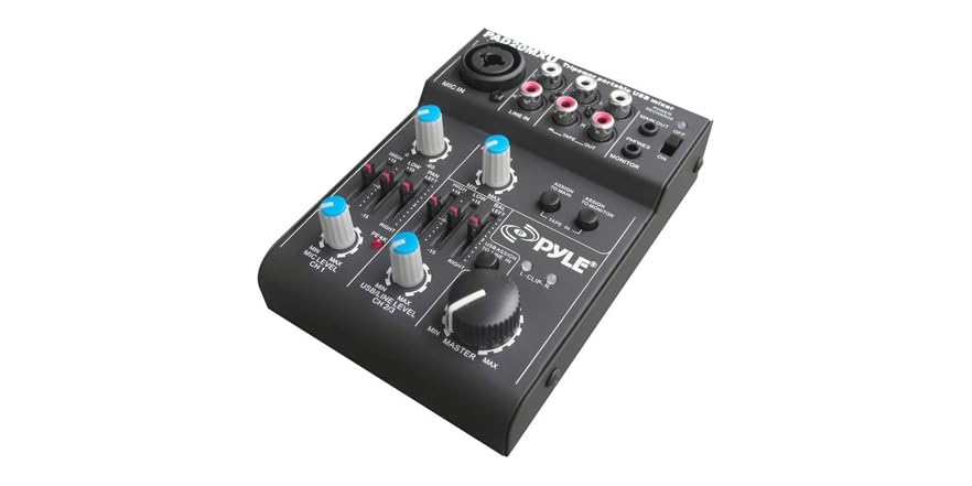 Pyle Pro Tri Power Usb Mixer