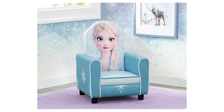 Delta Frozen Elsa Upholstered Kids Chair