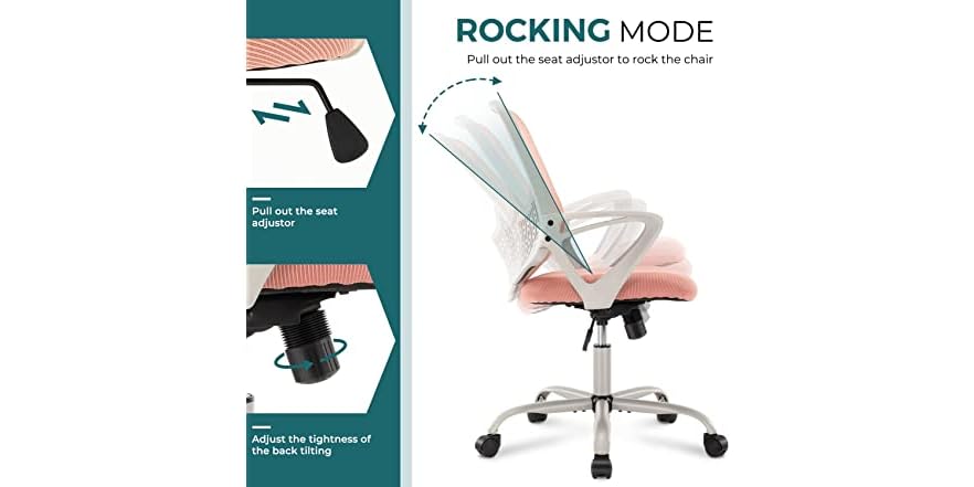 SMUG Ergonomic Mesh Swivel Chair