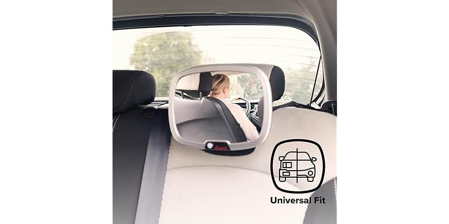 Diono Easy View Plus Baby Car Mirror wit