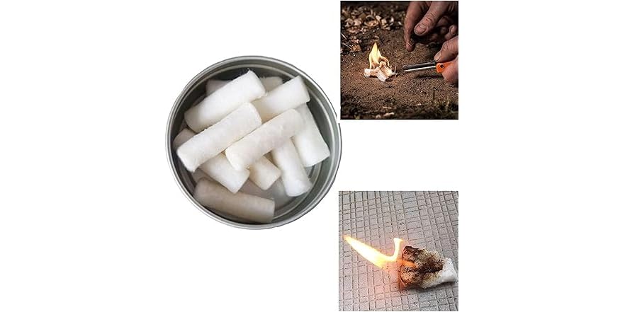 CMLLING (2 Pk) Quick Tinder Fire Starter