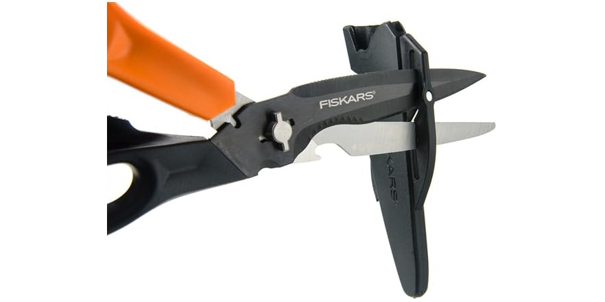 Fiskars Titanium Scissors and Knife