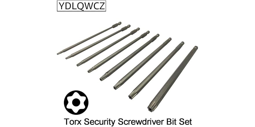 Long Torx Hex Head Driver Set