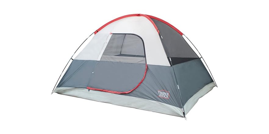 Timber Ridge 6 or 8 Person Deluxe Dome Tent