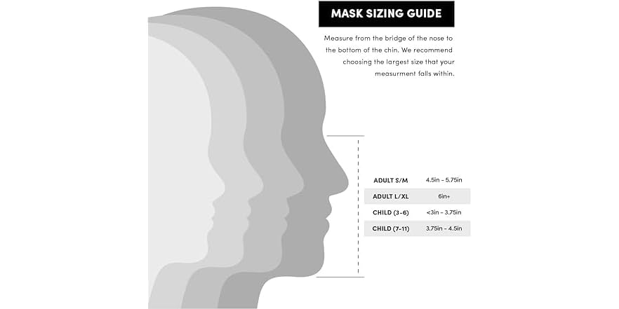 Case-Mate Cloth Face Mask Adult L/XL, 3 Count
