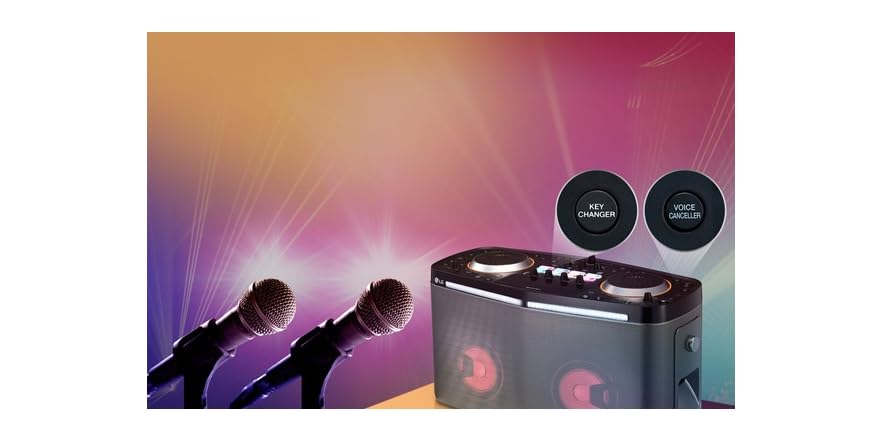 LG RK8 LOUDR BT Entertainment System