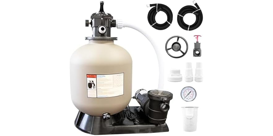 SWIMLINE HYDROTOOLS 16 Inch Sand Filter
