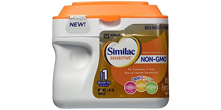 Similac Sensitive Powder Non Gmo, 22.5 oz.