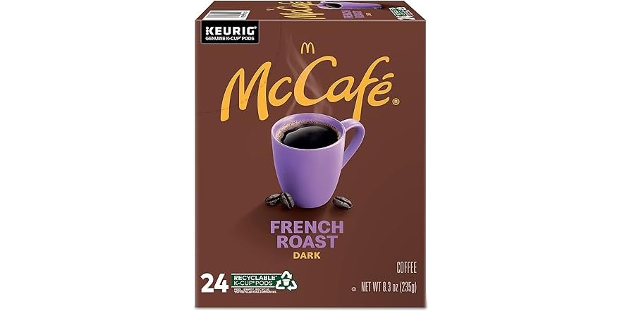 McCafe French Roast K-Cup, 24/bx