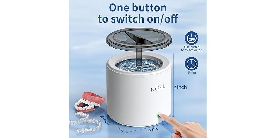 Ultrasonic Dentures Cleaner