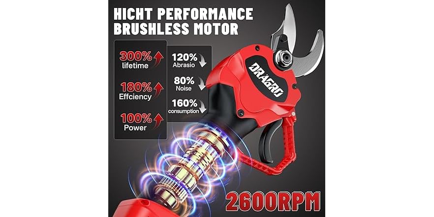 Dragro Electric Pruning Shears