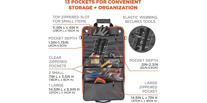 Ergodyne Arsenal 5874 Roll Up Tool Bag