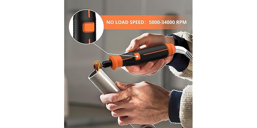 PARRIOR ML-MD07-200 Cordless Mini Grinder Kit