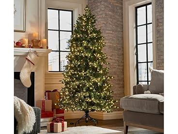 Home Reflections Green Color Flip Christmas Tree