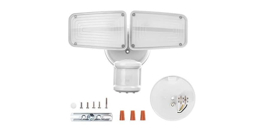 Home Zone Security Twin Head Sensor Light