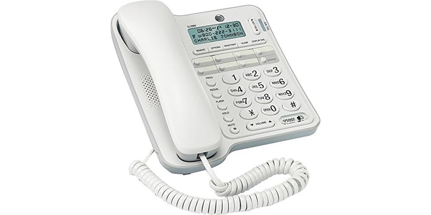 AT&T One-Line Corded Speakerphone