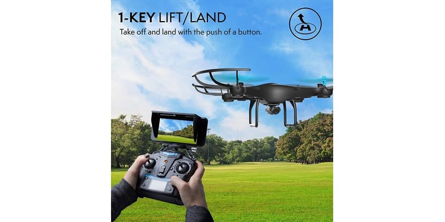 Force1 U45W Blue Jay Wi-Fi FPV Drone