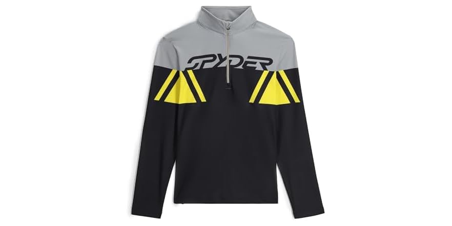 Spyder Men's Podium Half Zip Base Layer
