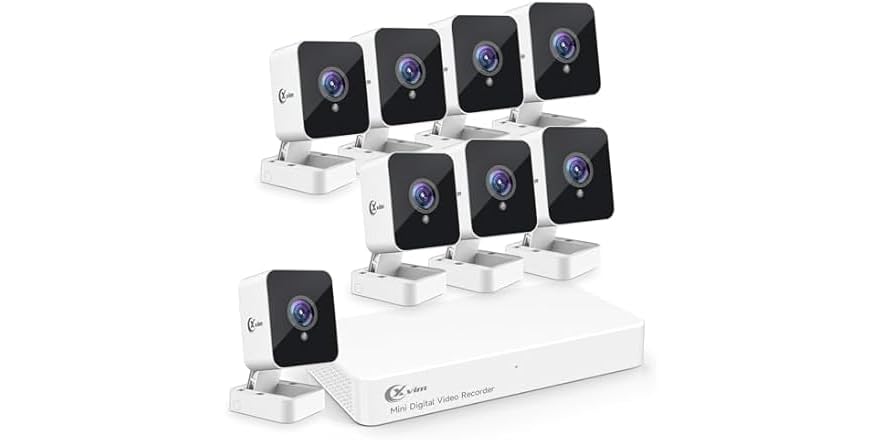 XVIM 8PCS Surveillance Camera System