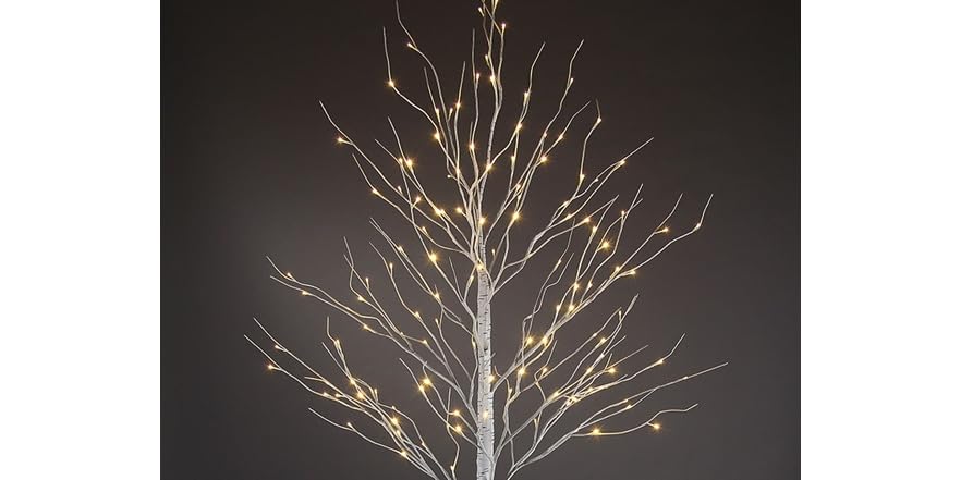 LED Birch Tree