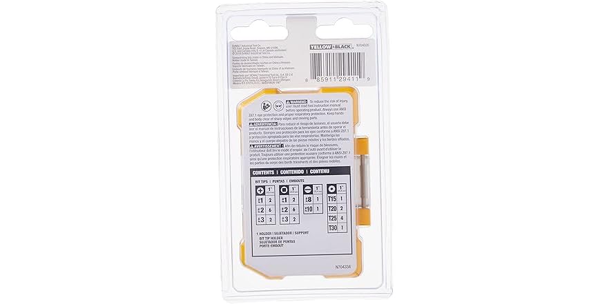 DEWALT DWAX100 Screwdriving Set, 31-Piece