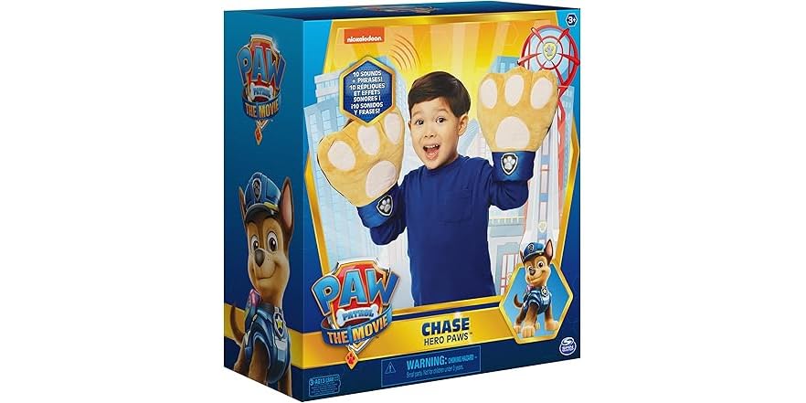 Paw Patrol, Chase Hero Paws Role Play Plush Toy