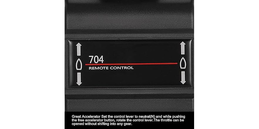 Outboard Remote Control Box, Twin Binnacle