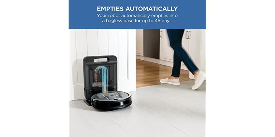 Shark RV1001AE Robot Self-Empty Vacuum