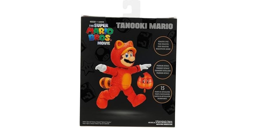 The Super Mario Bros. Movie 5" Action Figures