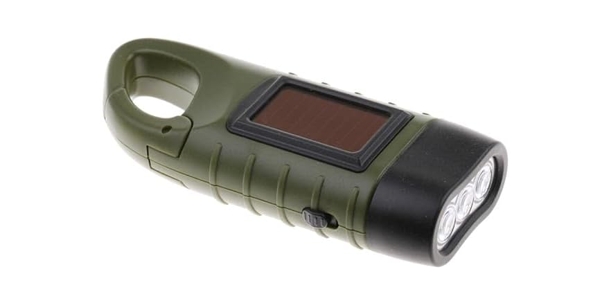 barenx Hand Cranking Rechargeable Flashlight