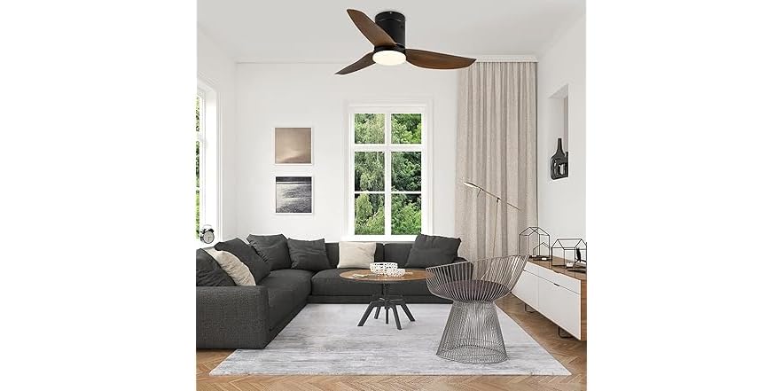 Simple Deluxe 40" Ceiling Fans w/ Light