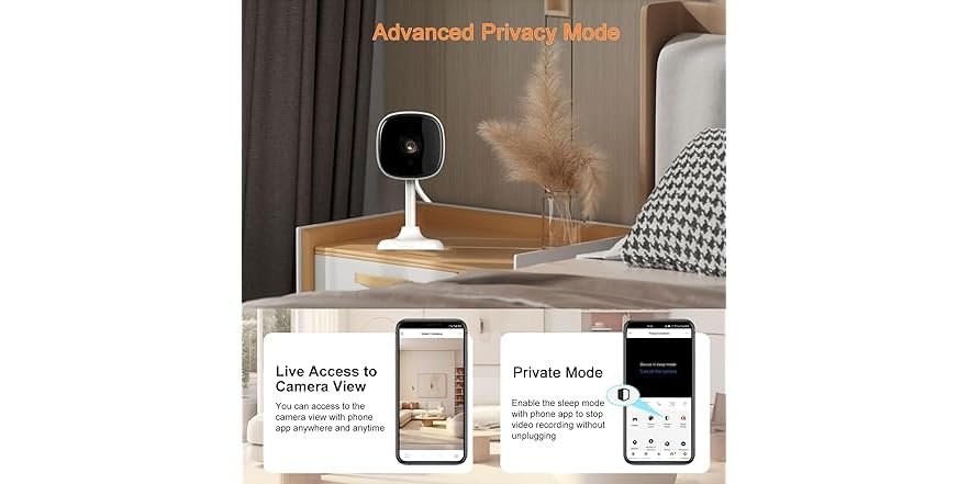 AMOROM 1080P Indoor Security Camera