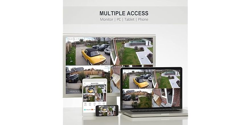 SANSCO [3TB + True HD Kit] SANSCO 8CH 2K Home S