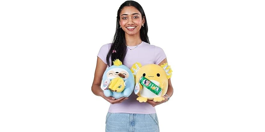 Snackles Series 2 8" Sloth&Dole Banana