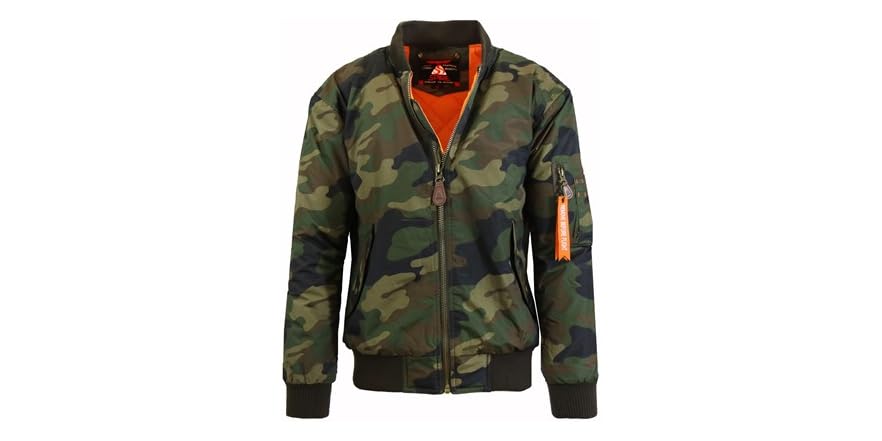 Men's Heavy Weight Flight Bomber Jacket
