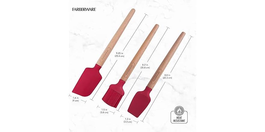 Farberware Wood Baking Set of 3