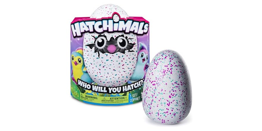 Hatchimals Hatching Egg Plush Interactive Creature