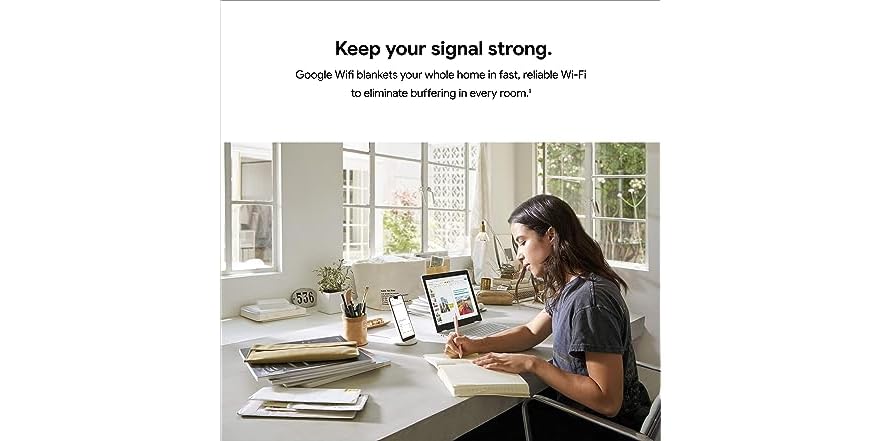 Google Wifi - AC1200 - Mesh WiFi System - Wifi Rou (Open Box)