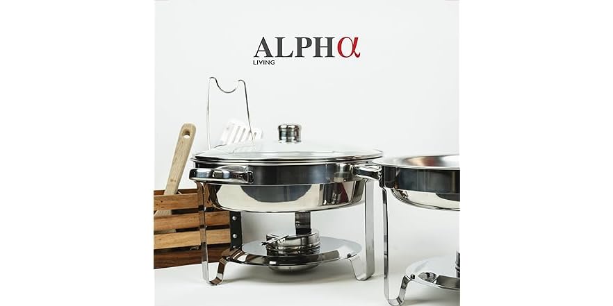 Alpha Living Chafing Dish Buffet Set