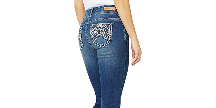 WallFlower Womens Bling Bootcut Jeans