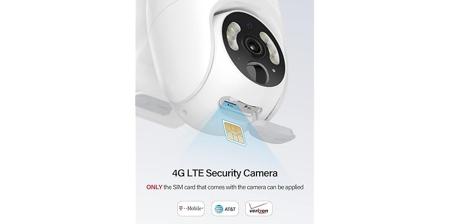 Oculview 4G LTE Cellular Security Camera (Open Box)
