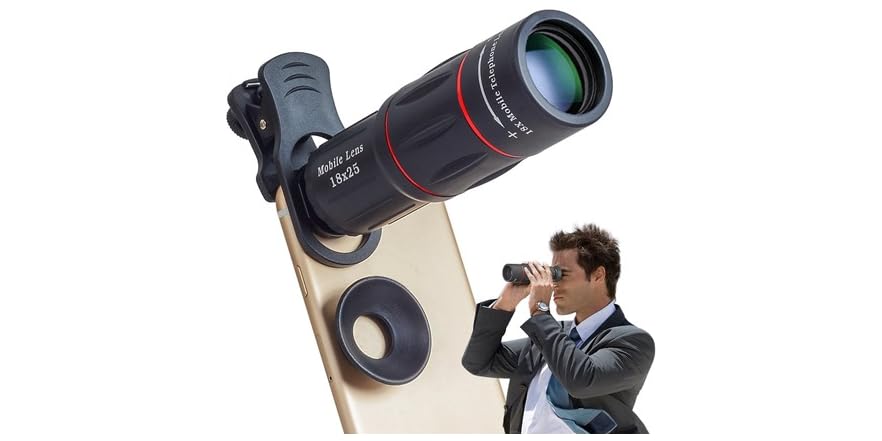 APEXEL Universal 18X Optical Zoom Lens for Cell Phones