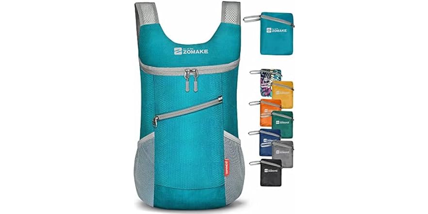 ZOMAKE Lightweight Packable Backpack 14L